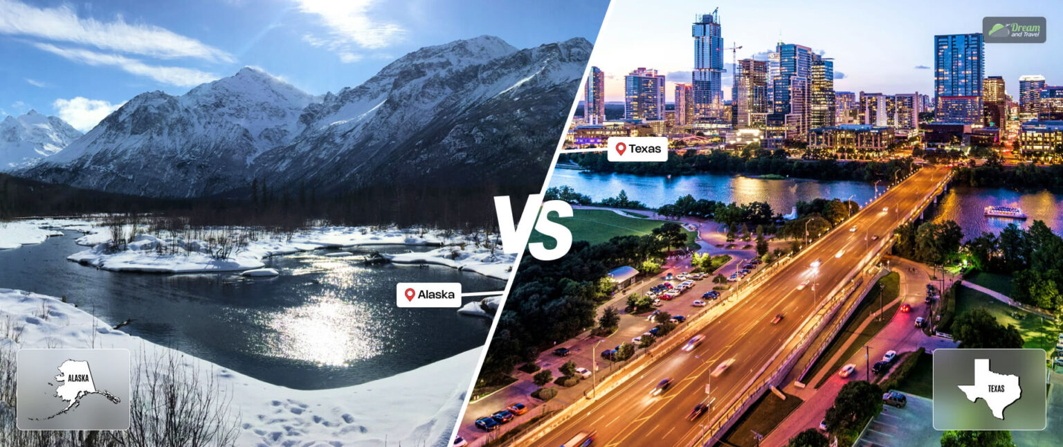 Alaska Vs Texas Size Comparison: Is Alaska Bigger Than Texas